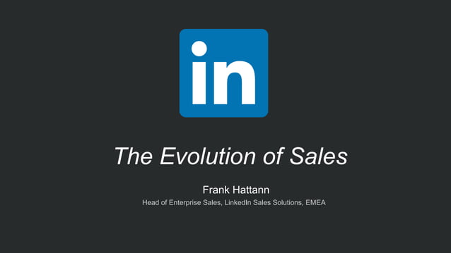 The Evolution of Sales | PDF