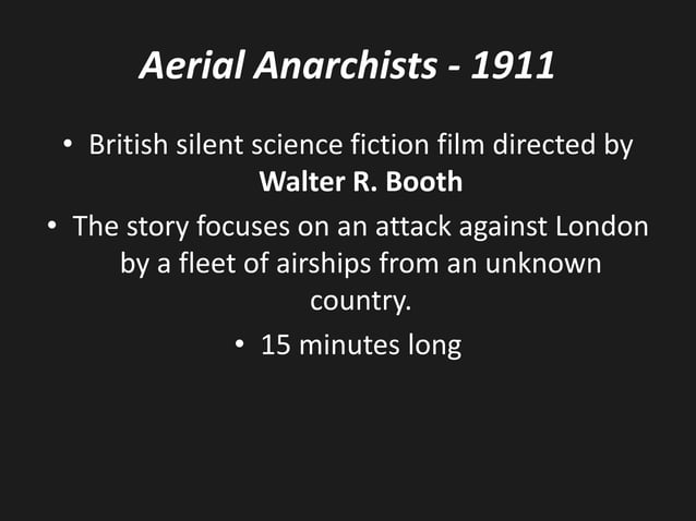 Evolution of sci fi genre | PPT