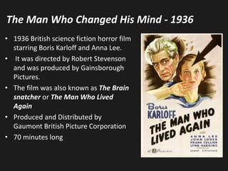 Evolution of sci fi genre | PPTX