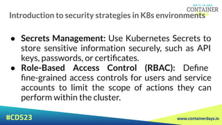 Evolution of security strategies in K8s environments.pdf