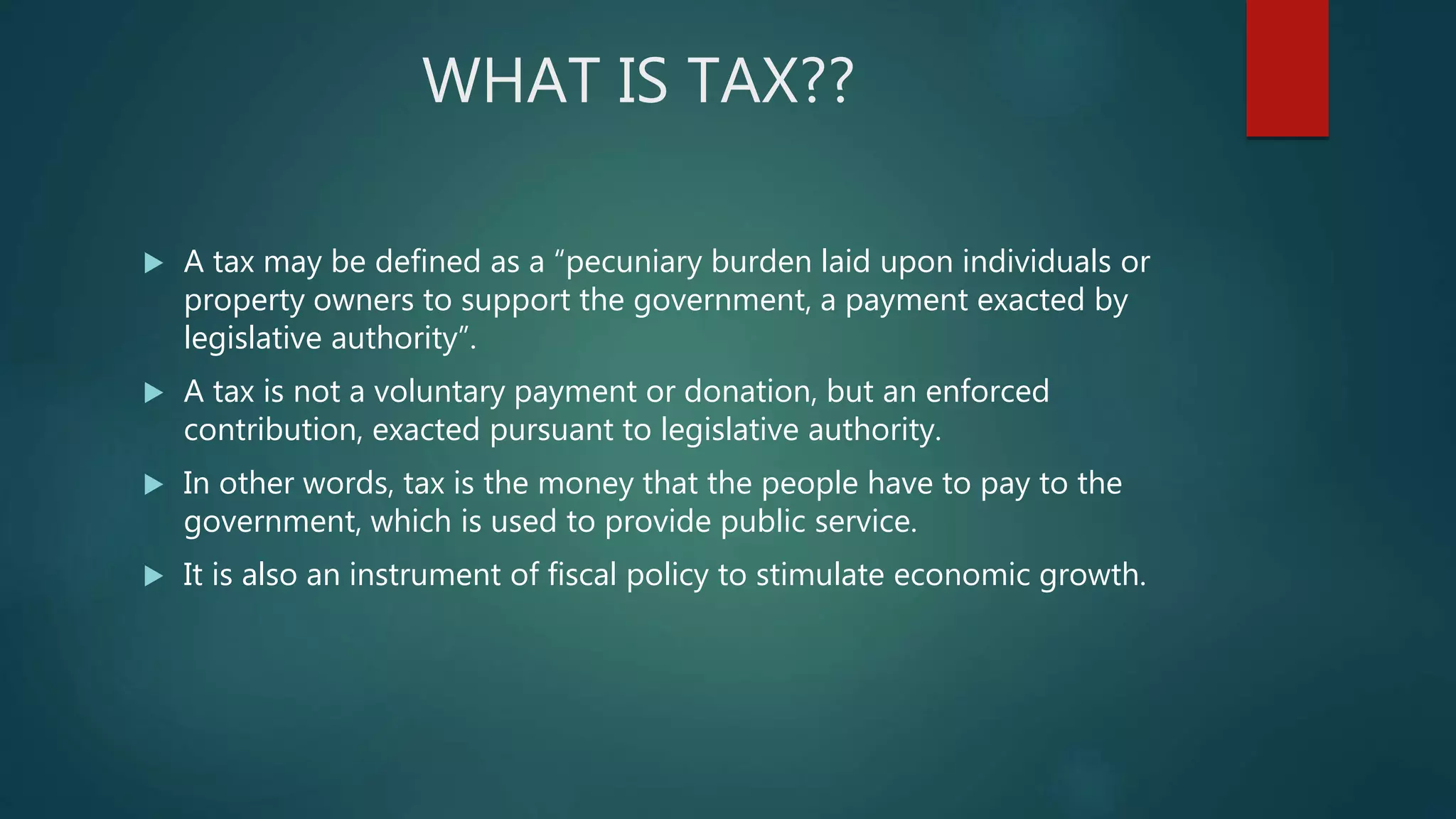 Evolution of service tax in india | PPTX