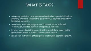 Evolution of service tax in india | PPTX
