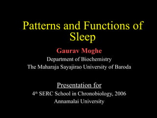 Evolution of sleep | PPT