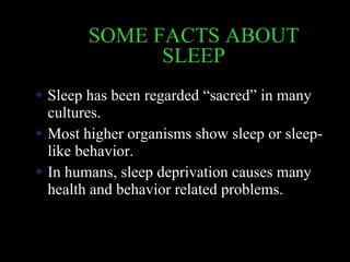 Evolution of sleep | PPT