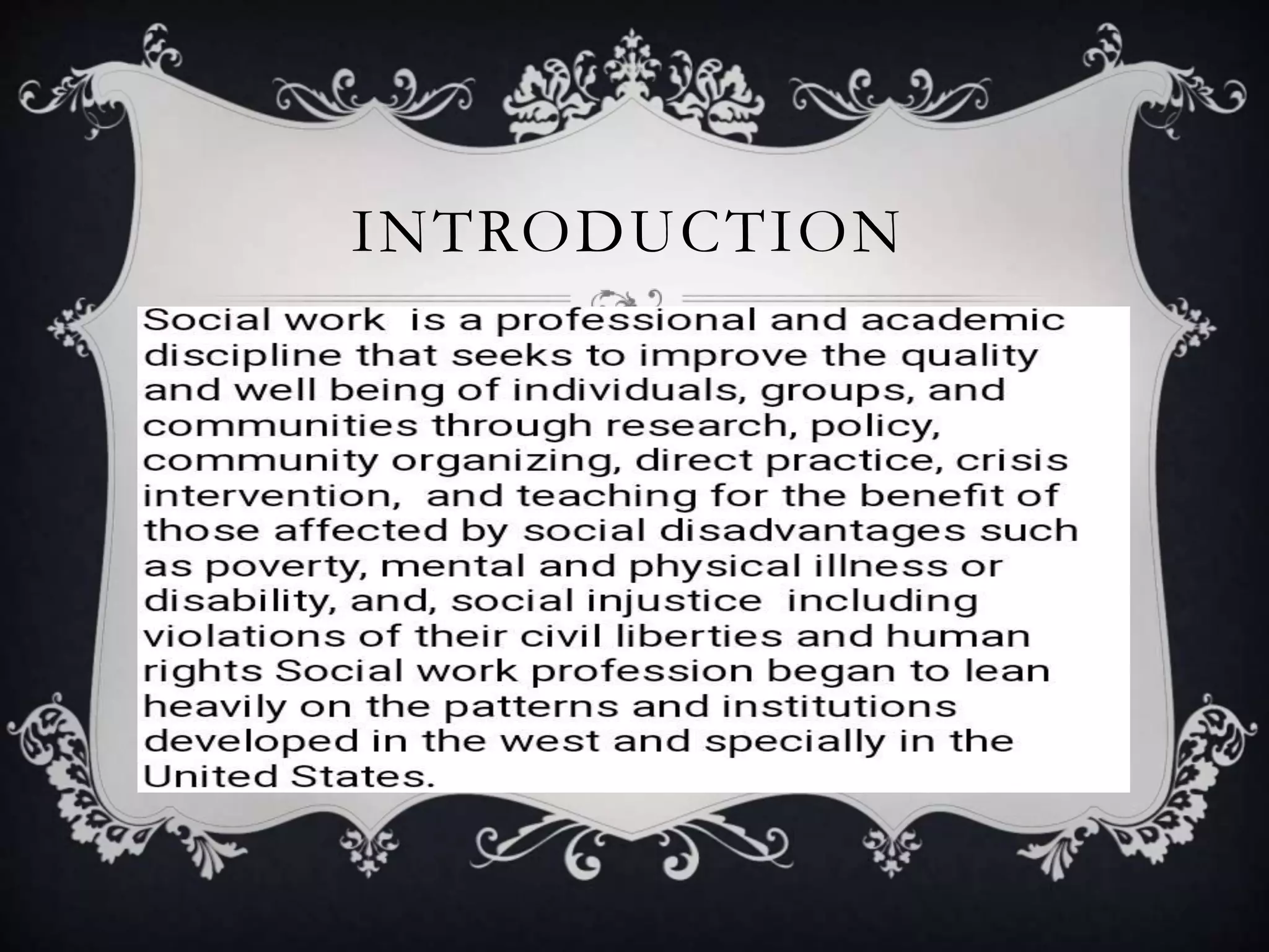 Evolution of social work education in india | PPT
