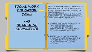 Evolution of social work education in India | PPTX