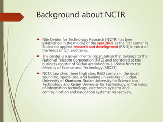 Evolution of Software Engineering in NCTR Projects | PPTX