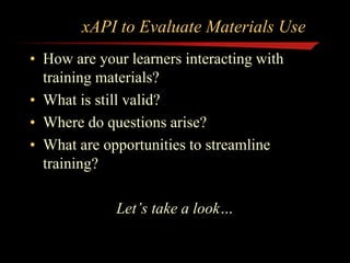 RISC Evolution of a Spec - cmi5 and xAPI | PPTX