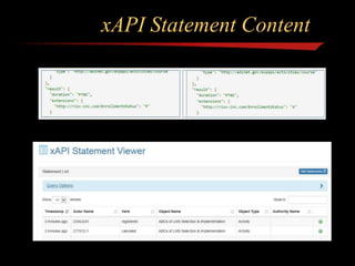 RISC Evolution of a Spec - cmi5 and xAPI | PPTX