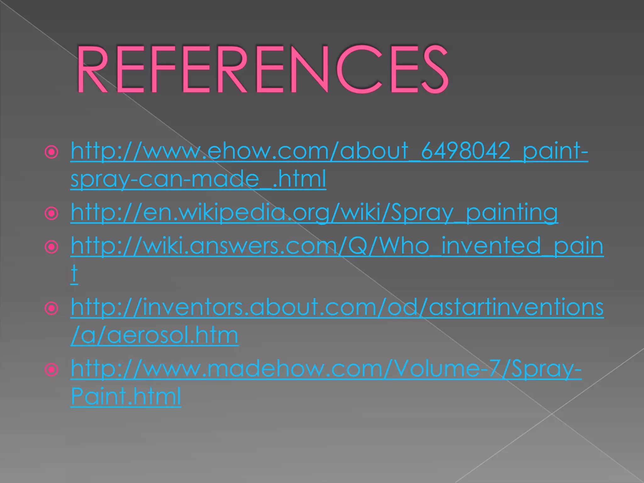 Evolution of Spraypaint and the Can | PPTX