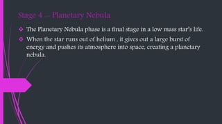 Life cycle of stars | PPTX