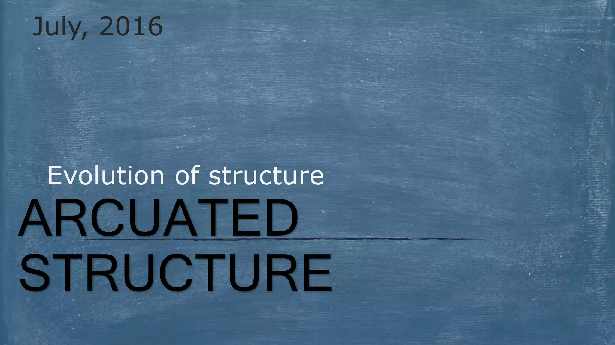 Evolution of structure | PPTX