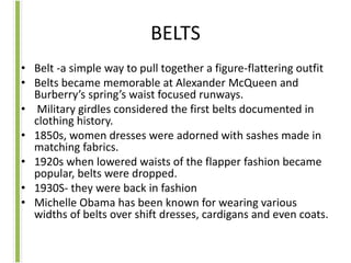 Evolution of styling | PPTX