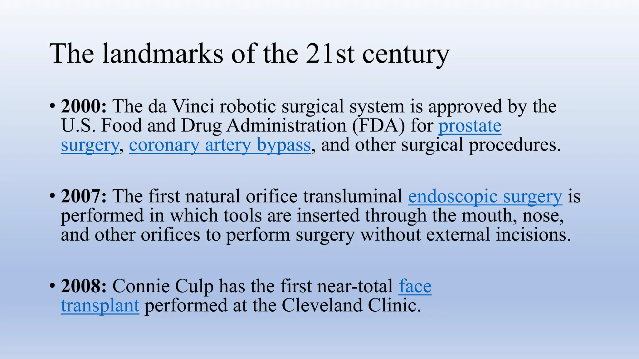 Evolution of Surgery from beginning to today | PPTX