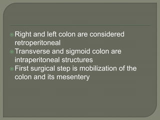 Evolution of surgery in colorectal cancer | PPTX