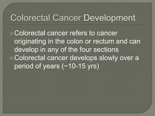 Evolution of surgery in colorectal cancer | PPTX