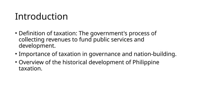 EVOLUTION OF TAXATION IN THE PHILIPPINES.pptx