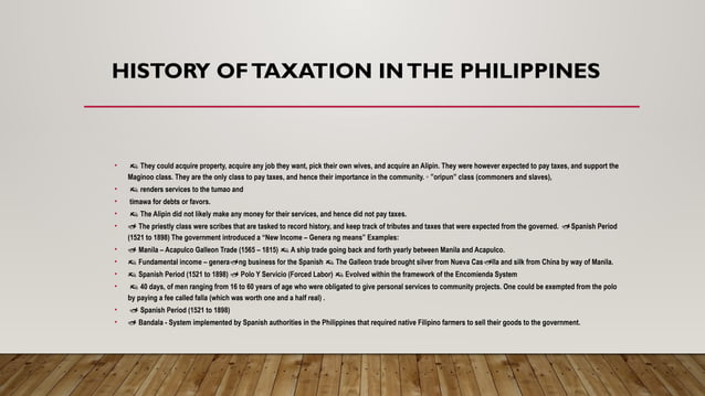 Evolution of Taxation in the Philippines.pptx