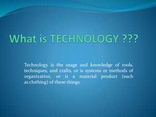 Evolution of technology | PPT