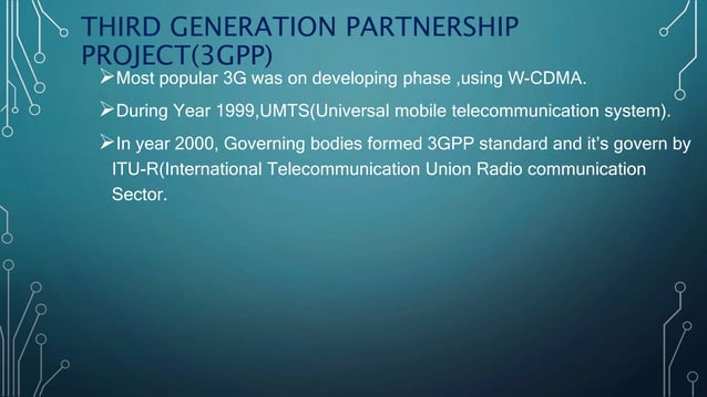 EVOLUTION OF TELECOMMUNICATION TECHNOLOGIES.pptx | Computer Networking ...