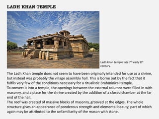 History of Architecture - Evolution of temples - Chalukyan Architecture ...