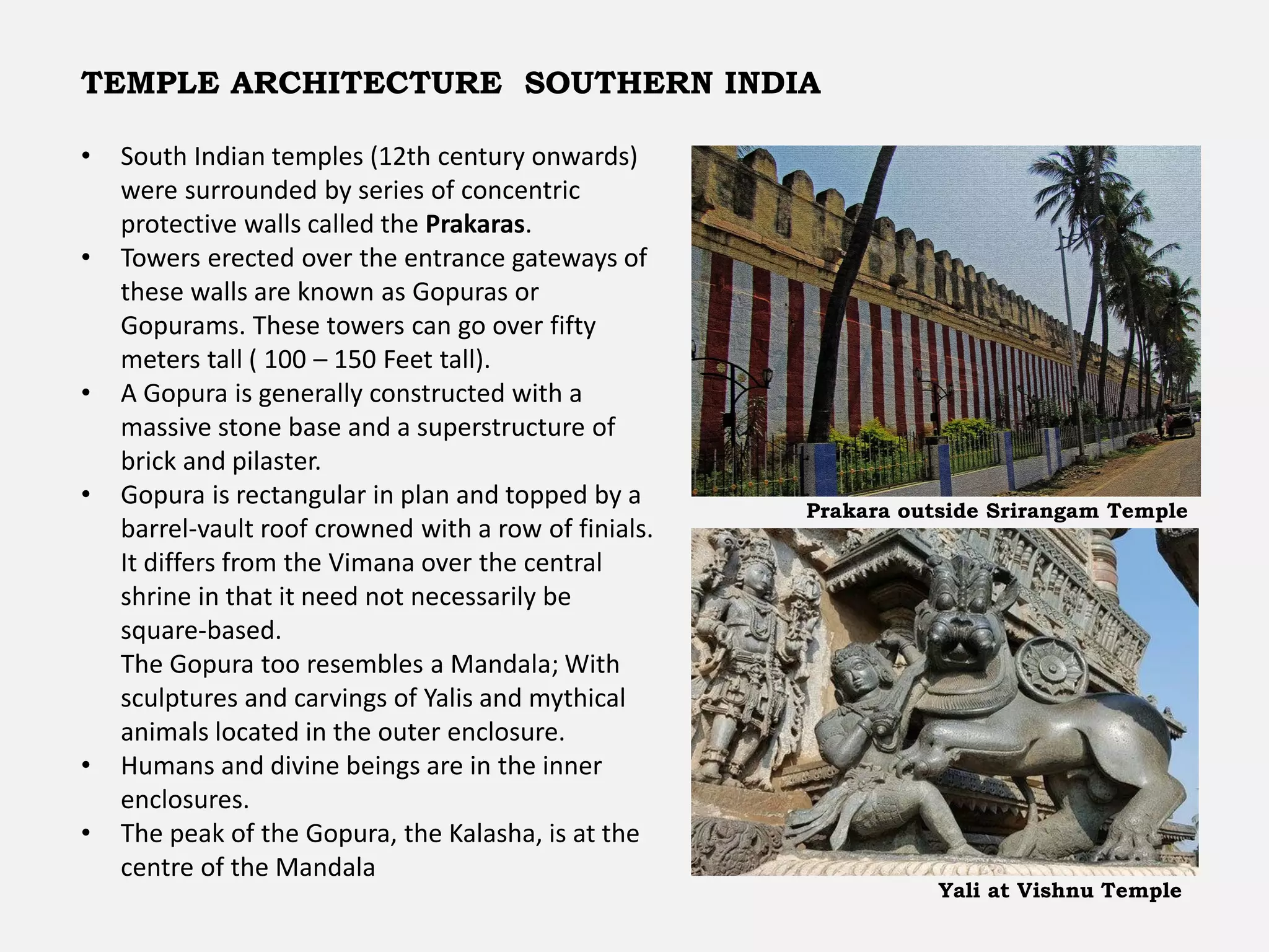 History of Architecture - Evolution of Temples - Southern India | PDF