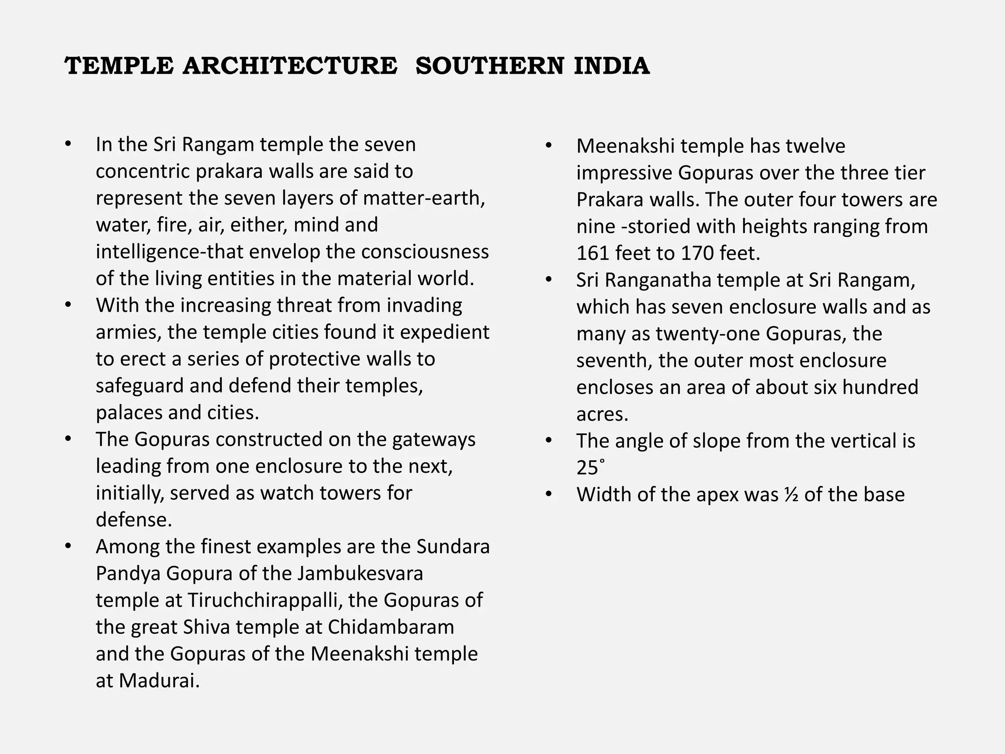 History of Architecture - Evolution of Temples - Southern India | PDF