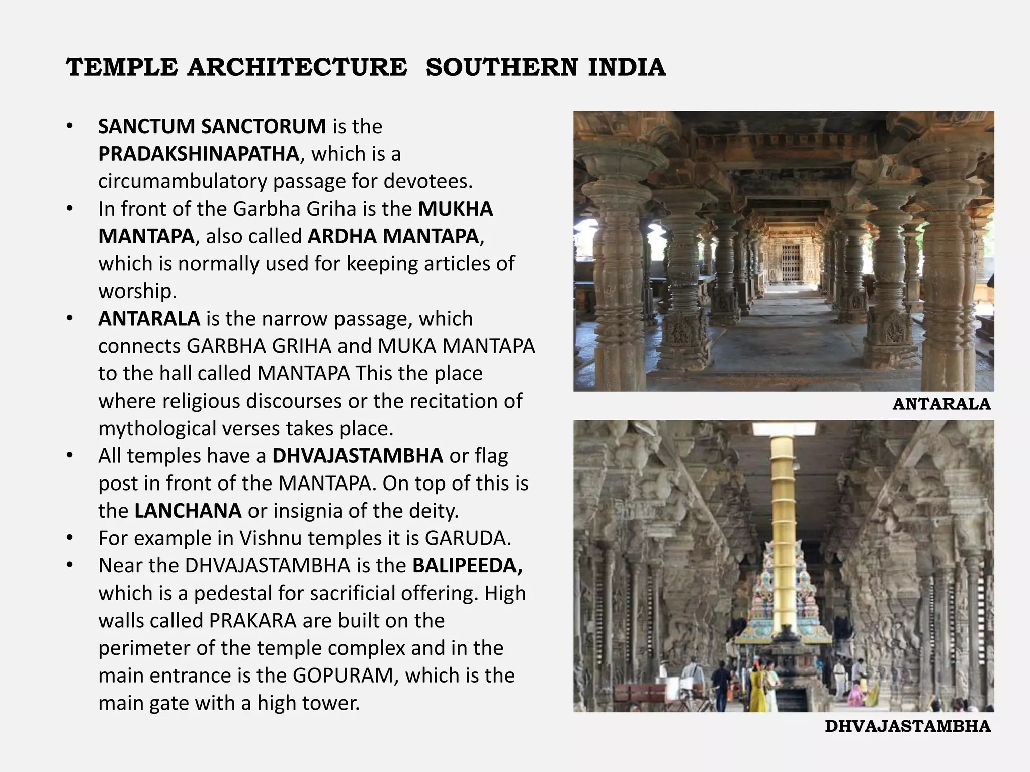 History of Architecture - Evolution of Temples - Southern India | PDF