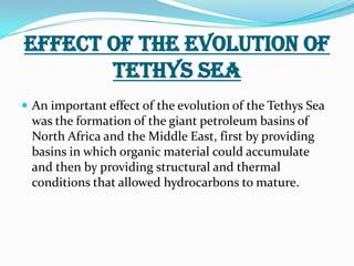 Evolution of tethys sea | PPTX
