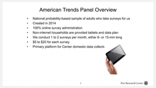Evolution of the American Trends Panel | PPTX