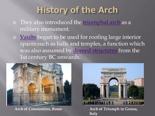 Evolution of the arch | PDF
