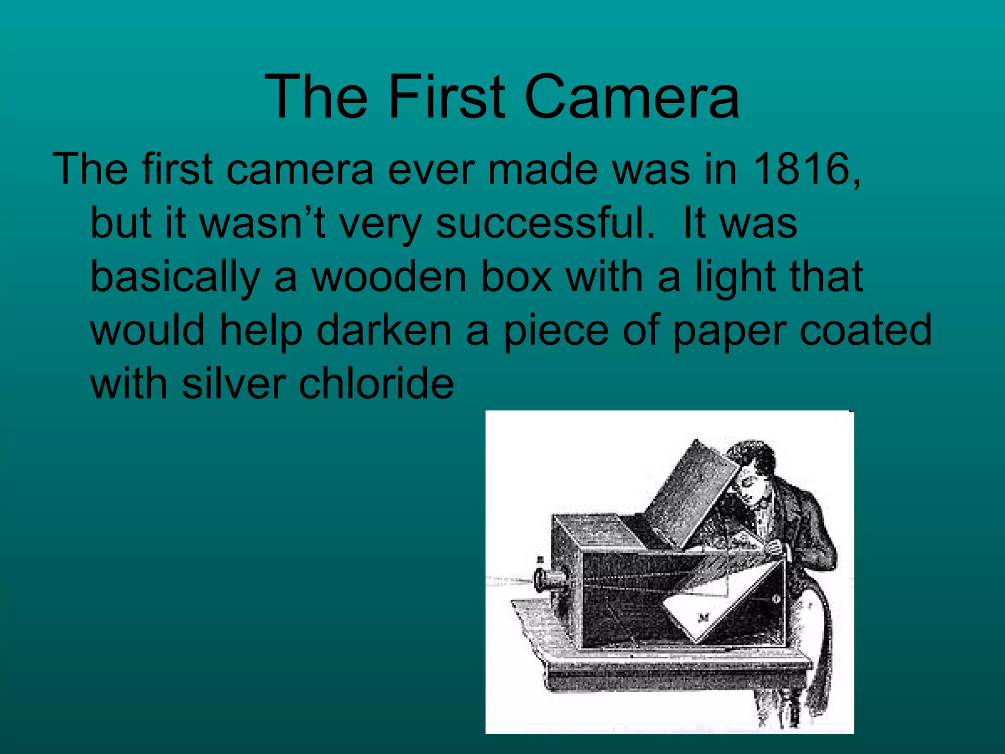 Evolution of the camera | PPT