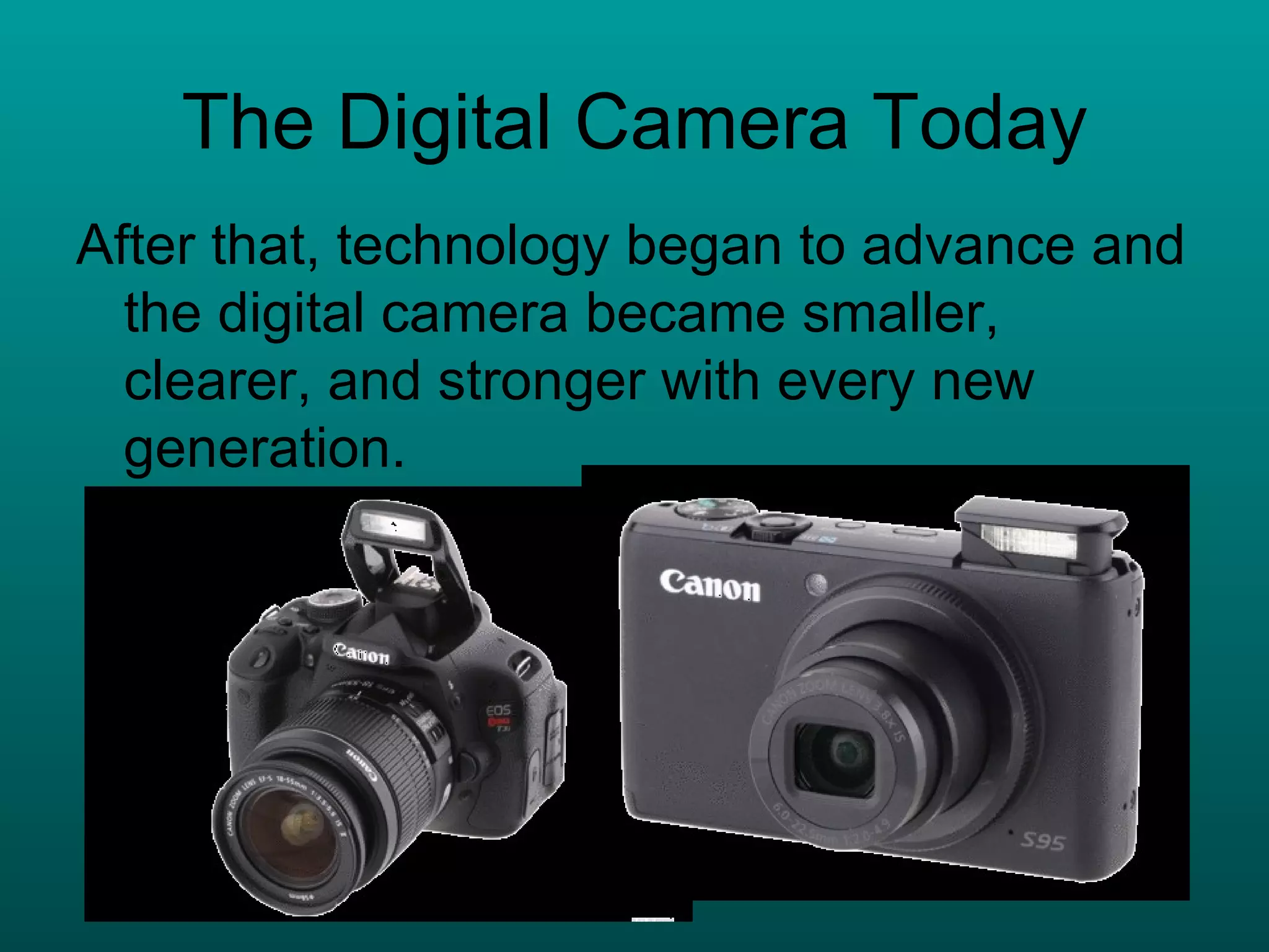 Evolution of the camera | PPT