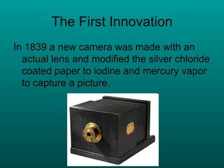 Evolution of the camera | PPT