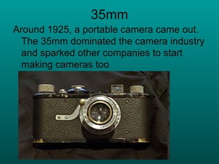Evolution of the camera | PPT