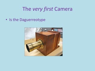 Evolution of the camera | PPTX
