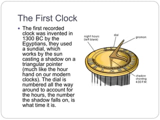Evolution of the clock | PPT | Free download