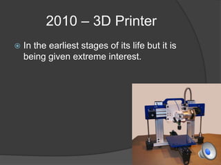 Evolution of the computer printer | PPTX