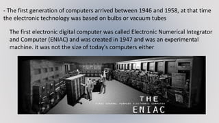Evolution of the computer santiago | PPT