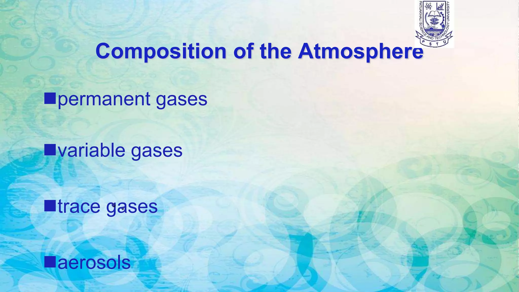 Evolution of the earth | PPTX | Chemistry | Science