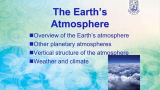Evolution of the earth | PPTX