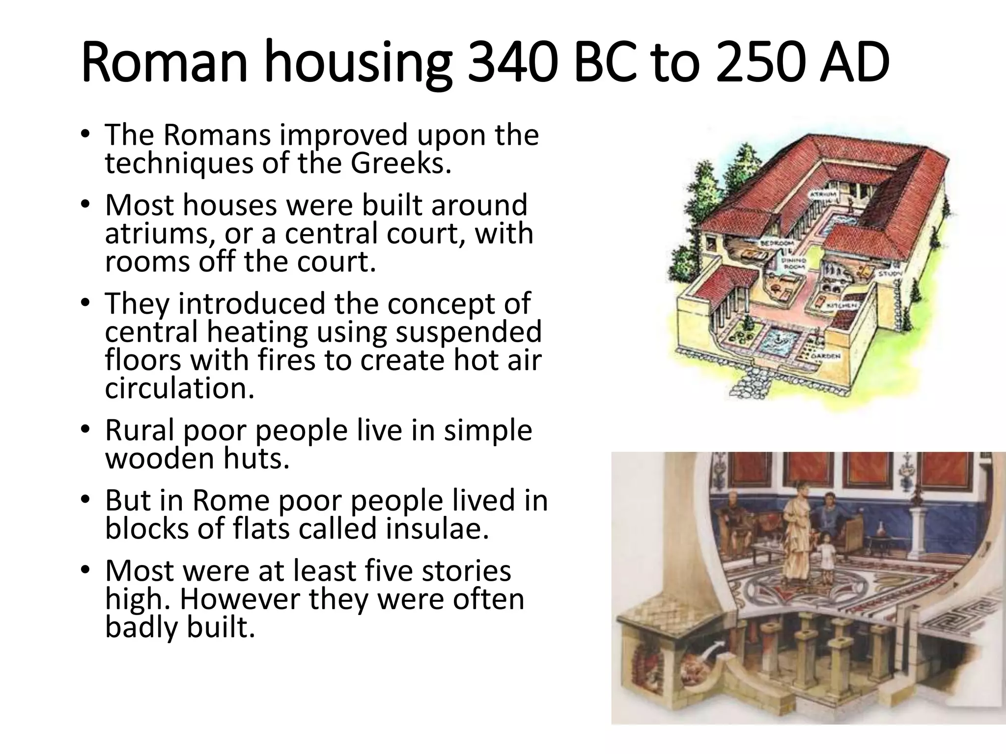 Evolution of the house and home | PPTX