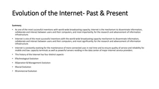 Evolution of the internet | PPT