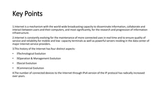 Evolution of the internet | PPT