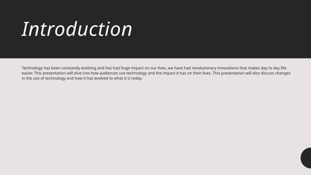 Evolution of the internet and how technology impacts our lives | PPT