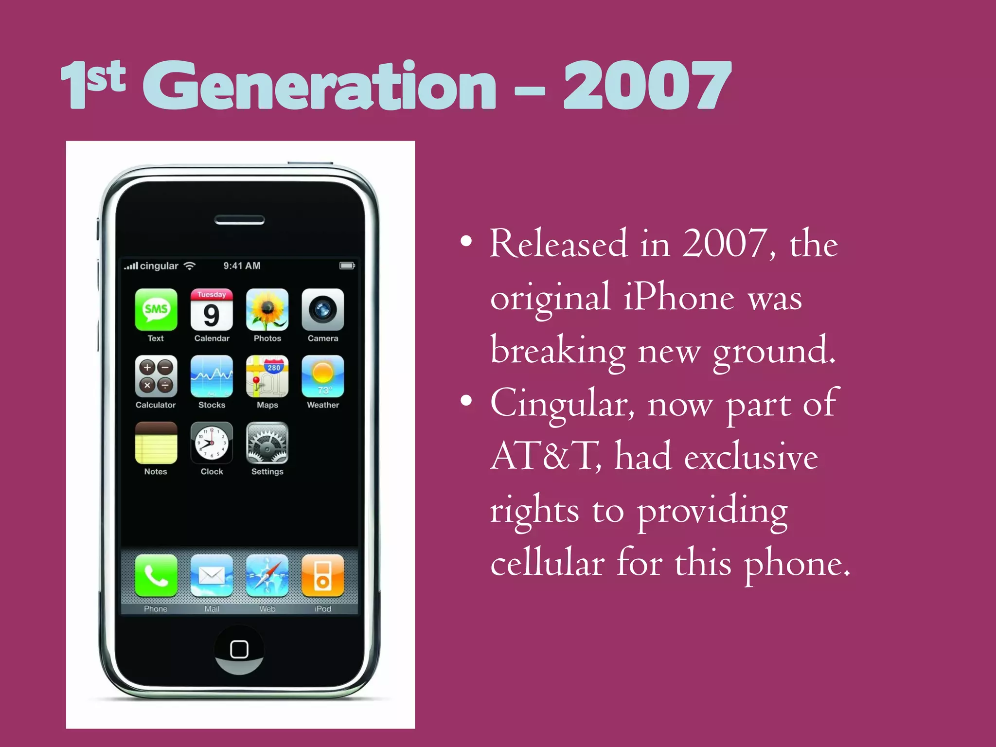Evolution of the iPhone | PDF