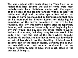 Evolution of the roman government during the early | PPTX
