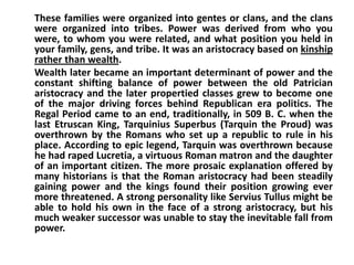Evolution of the roman government during the early | PPTX | Genealogy ...