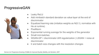 Evolution of the StyleGAN family | PDF