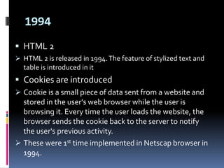 Evolution Of The Web | PPTX | Browsers | Computer Software and Applications